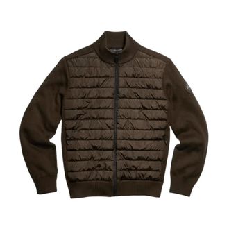 Canada Goose Homme, Vestes, Brun, Taille: L Hybridge Knit Jacket Terra