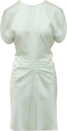 Victoria Beckham Femme, Robes, Vert, Taille: 38 FR Mini-robe avec drap&eacute;