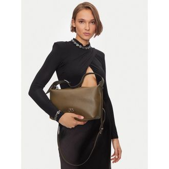 Twin-Set Handtasche TWINSET Tracolla 242TB7012 Braun