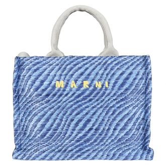 Marni Femme, Sacs, Bleu, Taille: ONE Size Basket Small