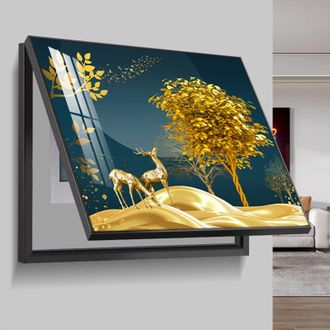 Generic Abdeckung Für Stromzähler Im Innenbereich Schalttafel Verstecken Gemälde Dekorative Box Für Zuhause Verschönern Sie Jetzt Ihre Wohnkultur,25,40 * 30cm