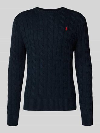 Polo Ralph Lauren Strickpullover mit Label-Stitching