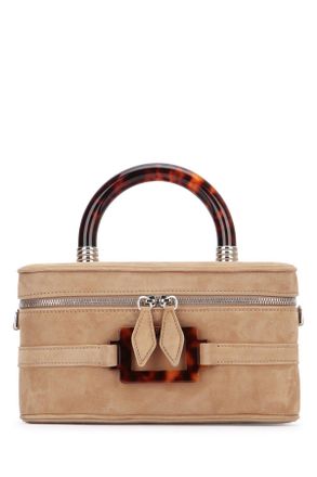 Roger Vivier Vivier Top Handle Bag - Beige