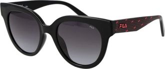 Fila Femme, Accessoires, Noir, Taille: ONE Size Cat Eye Lunettes de soleil