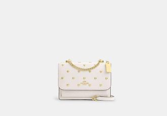 Coach Klare Umh&auml;ngetasche Mit Herznieten