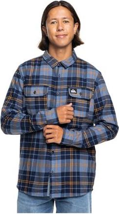 Quiksilver Cantwell Chemise &agrave; carreaux &agrave; manches longues pour homme, bleu, XL