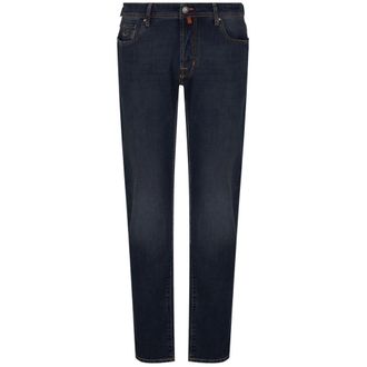 Jacob Cohen Homme, Jeans, Bleu, Taille: W40 Jean Slim Fit en Denim Bleu Fonc&eacute;
