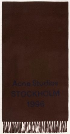 Acne Studios Schal braun