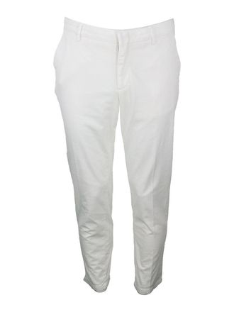 Eleventy Pantalons D&eacute;contract&eacute;s - Blanc