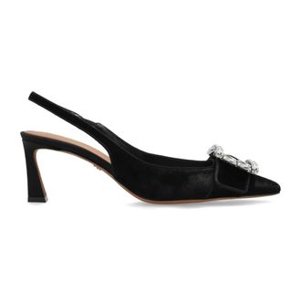 Dolce & Gabbana Samt High Heels - - Shoes - Damen - Schwarzk - 36 EU