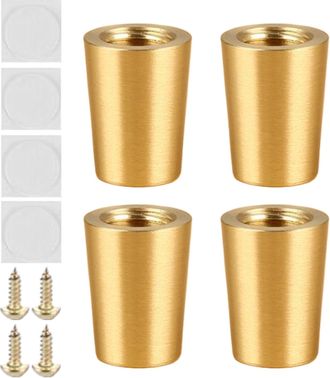 Generic Beine f&uuml;r Tisch, Kommode, robuste M&ouml;belf&uuml;&szlig;e f&uuml;r Nachttisch, Schrank, Sofa, K&uuml;che, Stuhl, Bett, Kommode, Schreibtisch