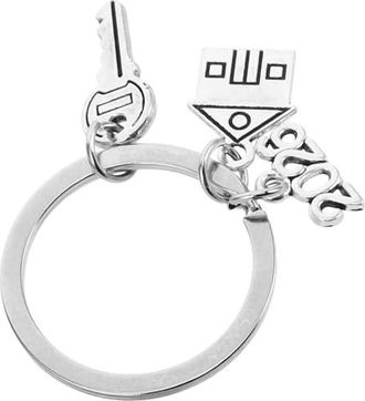 Beaupretty SHERCHPRY Porte-Cl&eacute;s D&eacute;coratif &laquo; Nouvelle Maison 2026 &raquo; en Alliage de Zinc Argent&eacute; L&eacute;ger et Compact Pr&eacute;sent de Pendaison de Cr&eacute;maill&egrave;re pour Couples A