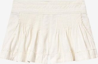 Isabel Marant Short Cybila - Femme - Blanc - Taille 34 - Isabel Marant