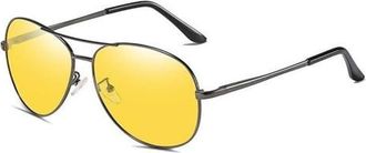 Generic Lunettes de soleil polarisées photochromiques 2026 pour homme et femme - Style vintage - En métal - Changement de couleur - UV400, A4, Taille unique