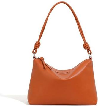 Generic Sac Hobo pour femme - Sac &agrave; main &agrave; bandouli&egrave;re en cuir v&eacute;g&eacute;talien - Sacs &agrave; bandouli&egrave;re souples en forme de croissant - Sac &agrave; main fourre-tout souple -