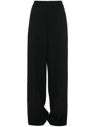J.W.Anderson pantalon ample &agrave; taille mi-haute - Noir