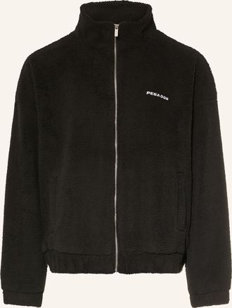 Pegador Pegador Teddyfell-Jacke Alto schwarz
