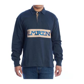 La Martina Modernes Langarm-Poloshirt - - Tops - Herren - Blau - L