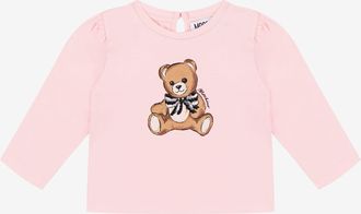Moschino Moschino Teddy Bear - T-shirt en jersey de coton - Rose