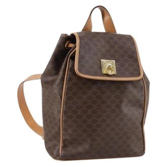 Celine Pre-owned Plastic Backpack - - Pre-owned - Damen - Braun - ONE SIZE