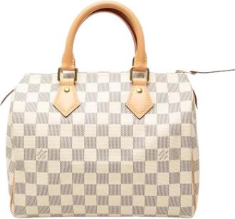 Louis Vuitton Pre-owned Speedy 25 - Femme - Pre-owned - Blanc - Taille: ONE Size