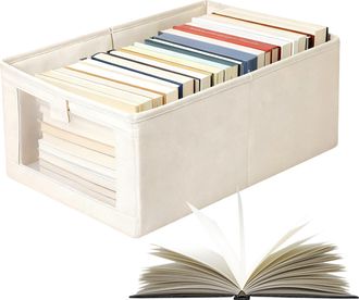 Generico Schrank-Organizer - Aufbewahrungsbox mit transparentem Fenster | Aufbewahrung f&uuml;r Kleidung | f&uuml;r Familie, Freunde, Schreibtisch, Arbeitszimmer, Zuhaus