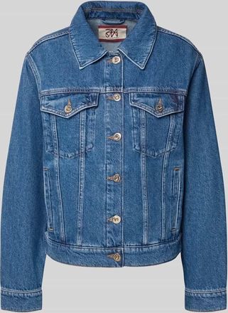 Mos Mosh Jeansjacke mit Brusttaschen Modell Saima
