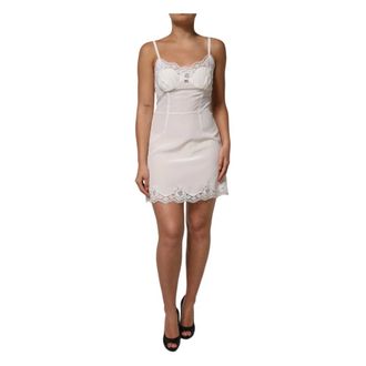 Dolce & Gabbana Damen, Kleider, Wei&szlig;, MGr&ouml;&szlig;e