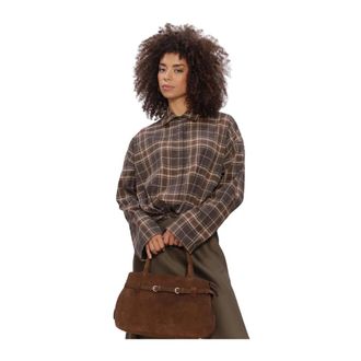 Drykorn Damen, Blusen & Hemden, Braun, LGr&ouml;&szlig;e
