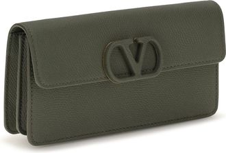 Valentino Garavani VLogo Wallet - Green