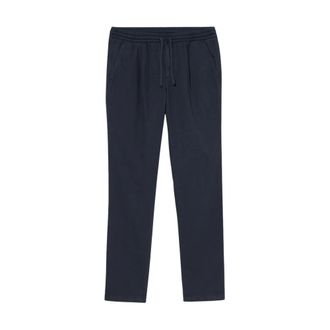 Brooks Brothers Homme, Pantalons, Bleu, Taille: W33 Pantalon droit pliss&eacute; en coton slub
