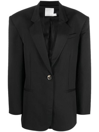 CHRISTOPHER ESBER blazer The Bermuda à coupe oversize - Noir