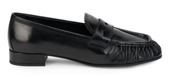 Prada Womens Loafer Black Calfskin Loafers