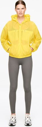 Arket Windbreaker Aus Ripstop -Gelb