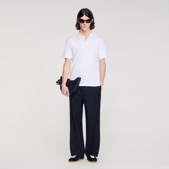 Sandro Poloshirt mit Logo