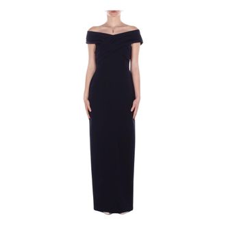 Ralph Lauren Femme, Robes, Bleu, Taille: 42 FR Evening Dress