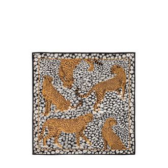 Inou&iuml; Editions Foulard imprim&eacute; l&eacute;opards