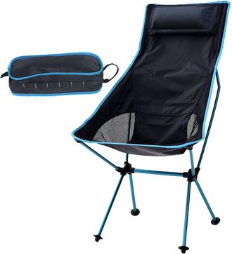 UPKOCH Leichter Faltbarer Campingstuhl aus Aluminium Robust und Tragbar Klappbarer Outdoor Stuhl f&uuml;r Camping Garten Reisen Strand und Wandern Platzsparend un