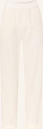 Marc Cain Hose Rhodos Mit Leinen weiss