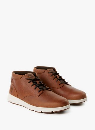 Timberland Baskets crant&eacute;es en cuir
