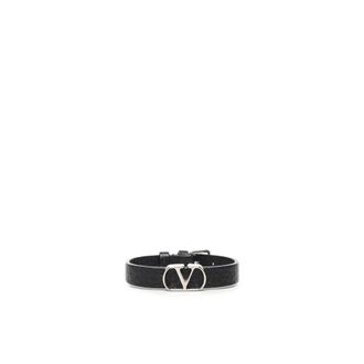 Valentino Garavani Bijoux Schwarz Kalbsleder VLogo Signatur - - Accessories - Herren - Schwarzk - ONE SIZE