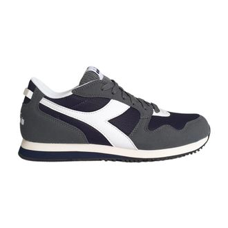 Diadora Blaue Wildleder Casual Sneaker - - Shoes - Herren - Blau - 46 EU
