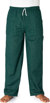 Panasiam Relax Pants Cotton Lini, DarkGreen, M