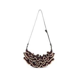 Zimmermann Goldentime Ruffle Schultertasche - - Bags - Damen - Braun - ONE SIZE