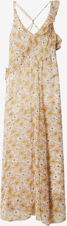 Isabel Marant Robe Luxie - Femme - Clair Jaune-&eacute;cru - Taille34 - Marant &Eacute;toile