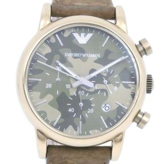 Armani Pre-owned Ar-1818 Edelstahl Uhr - - Pre-owned - Herren - Mehrfarbig - ONE SIZE