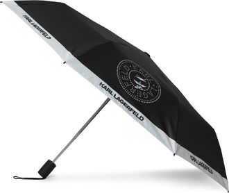 Karl Lagerfeld Regenschirm KARL LAGERFELD Ikon B2W50065 Schwarz