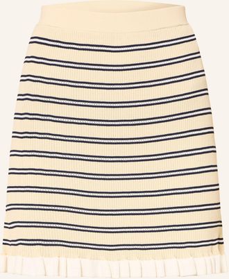 Claudie Pierlot Claudie Pierlot Strickrock Mit R&uuml;schen beige