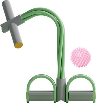 Generico Multifunktionales Widerstandsband für Pedal-Extraktor, elastisches Trainingsband für Beine, Arme, Bauch, tragbar, für Übungen zu Hause, Büro, Reisen, 