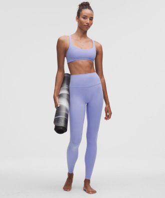 lululemon Align Leggings mit hohem Bund f&uuml;r Frauen - 71 cm - Gr&ouml;&szlig;e 12 in Dusty Lilac